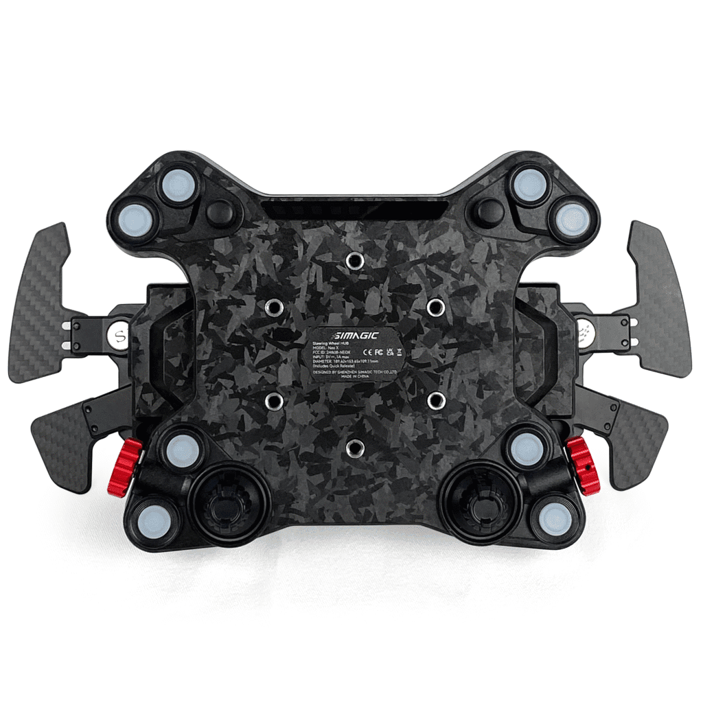 Simagic Neo X Hub w/ Paddle Shifters & Clutches Assembled | Sim Seats